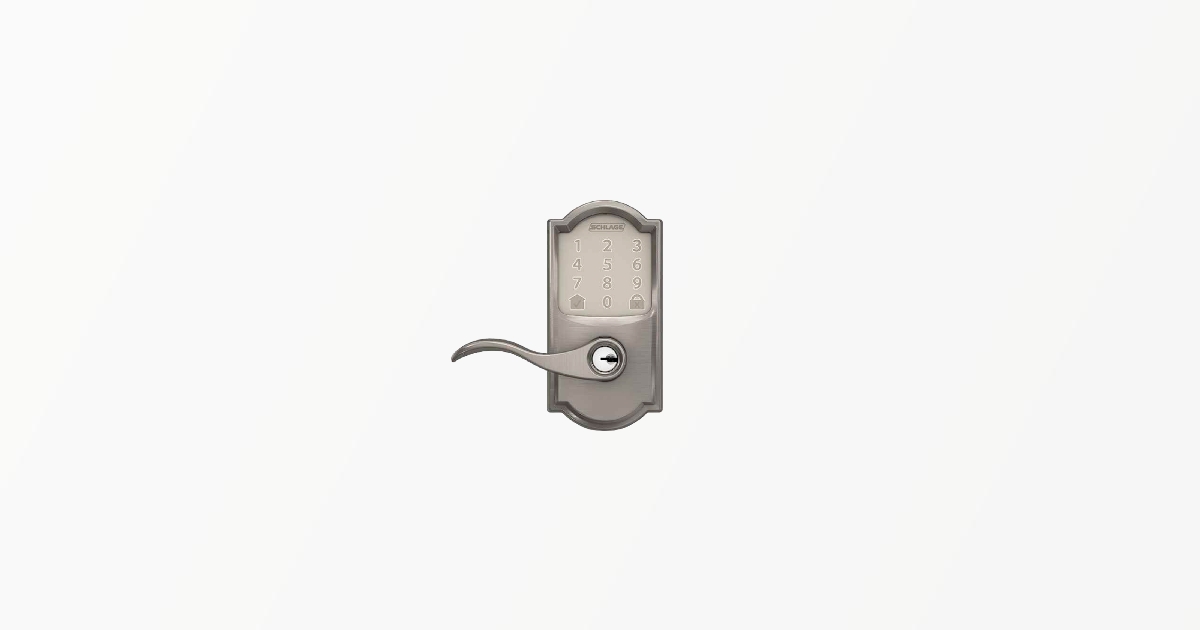 Schlage Schlage Encode Smart WiFi Lever Seam Integration Schlage Schlage Encode Smart WiFi Lever Seam Integration